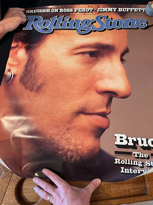Bruce Springsteen Rolling Stone Cover 1992 Poster | eBay
