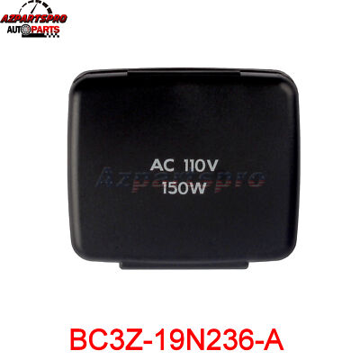 For Ford Lincoln Center Console Rear AC Power Outlet Socket Plug 110V ...