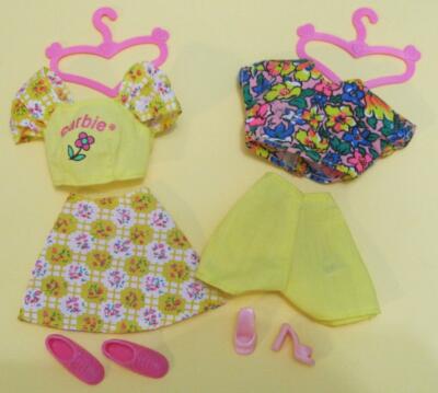 1990s Barbie Doll Fun Fashion Favorite Finds Clothes/Shoes Summer Print ...