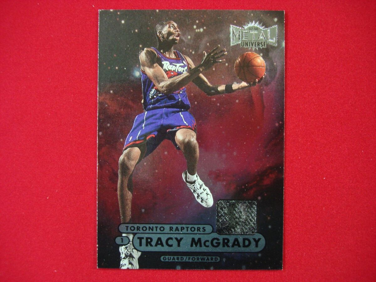 TRACY McGRADY ROOKIE 1997-98 FLEER METAL UNIVERSE #36 ( RC TRACY McGRADY ROOKIE 1997-98 FLEER METAL UNIVERSE #36 ( RC
