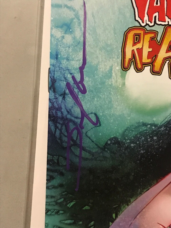 VAMPIRELLA VS REANIMATOR #1 COVER B STUART SAYGER SIGNED VARIANT COVER ...
