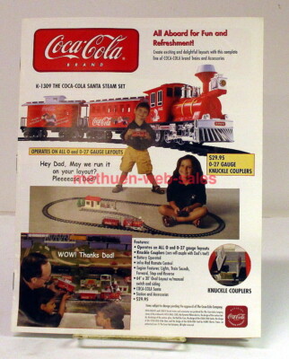 K-Line~Coca-Cola/Coke~Model Train Catalog~2003~O-Gauge~ | eBay