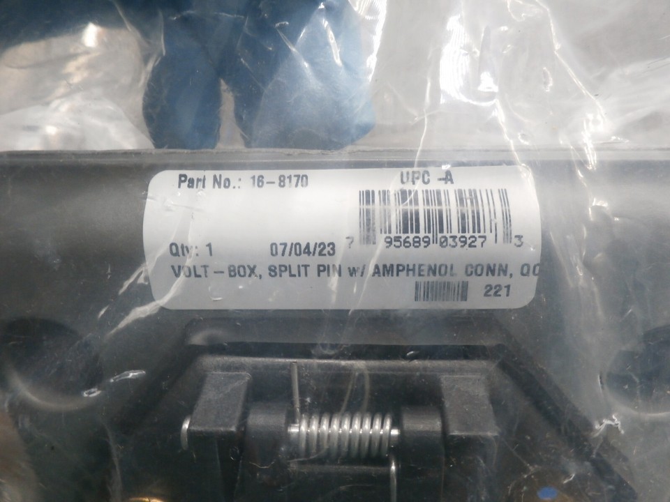 New PHILLIPS INDUSTRIES 16-8170 Volt Box Split Pin W/amphenol Conn | eBay