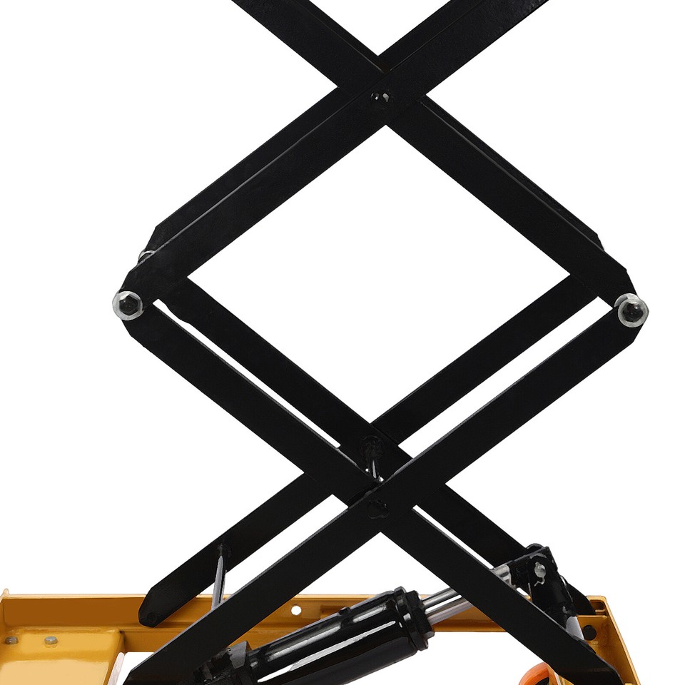 770lb Load Scissor Lift Table Hydraulic Lift Table Cart 35.8*19.7in ...