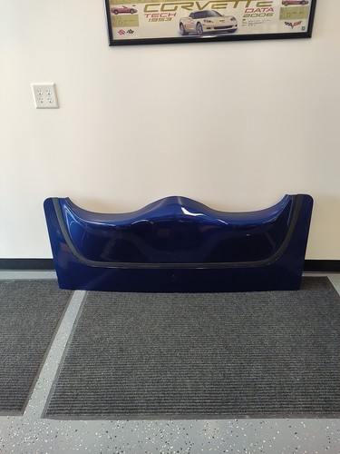 1998-2004 C5 Corvette Convertible Rear Trunk Deck Lid Cover GM | Blue ...
