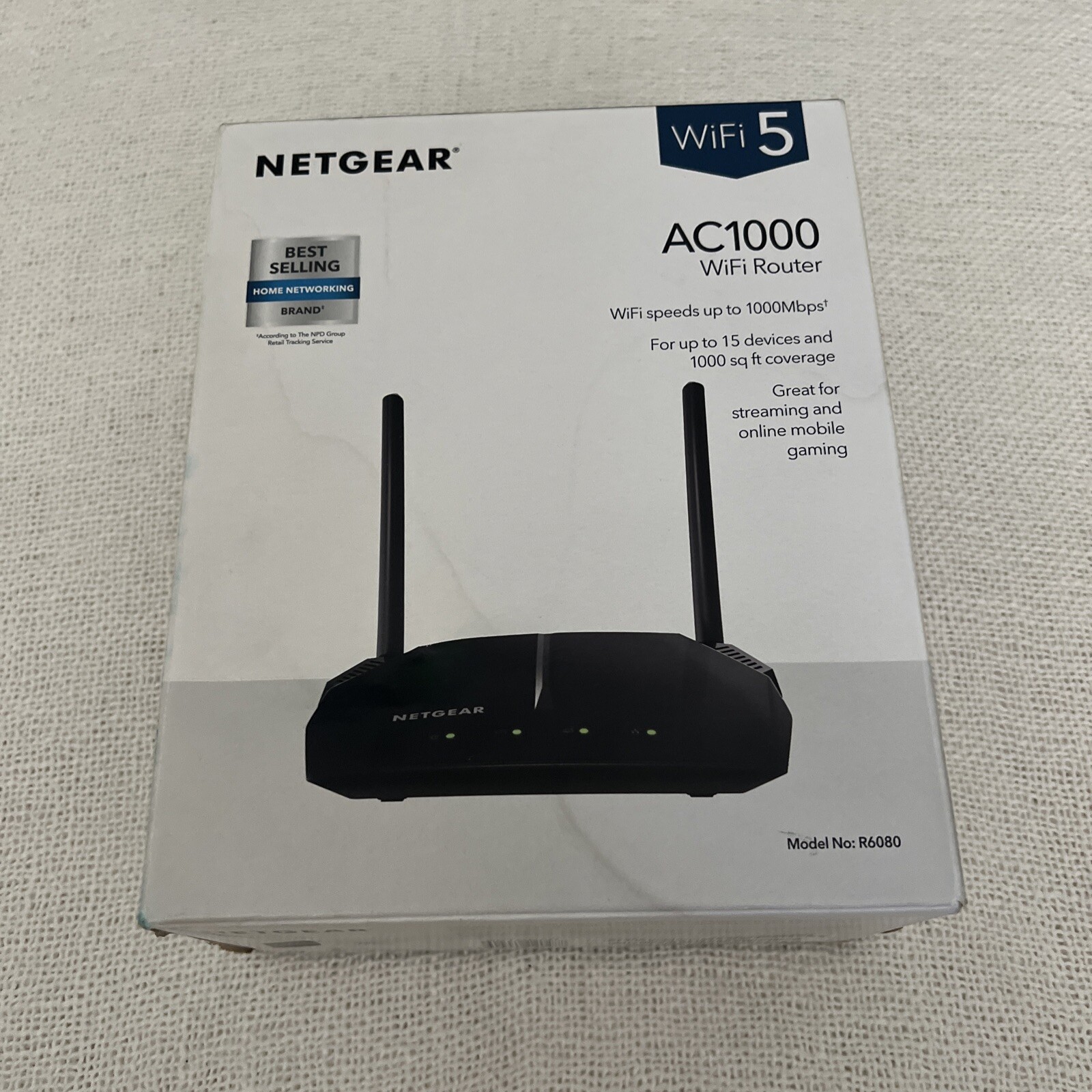 Netgear AC1000 WiFi Router WiFi 5 Model R6080 691043296590 | eBay