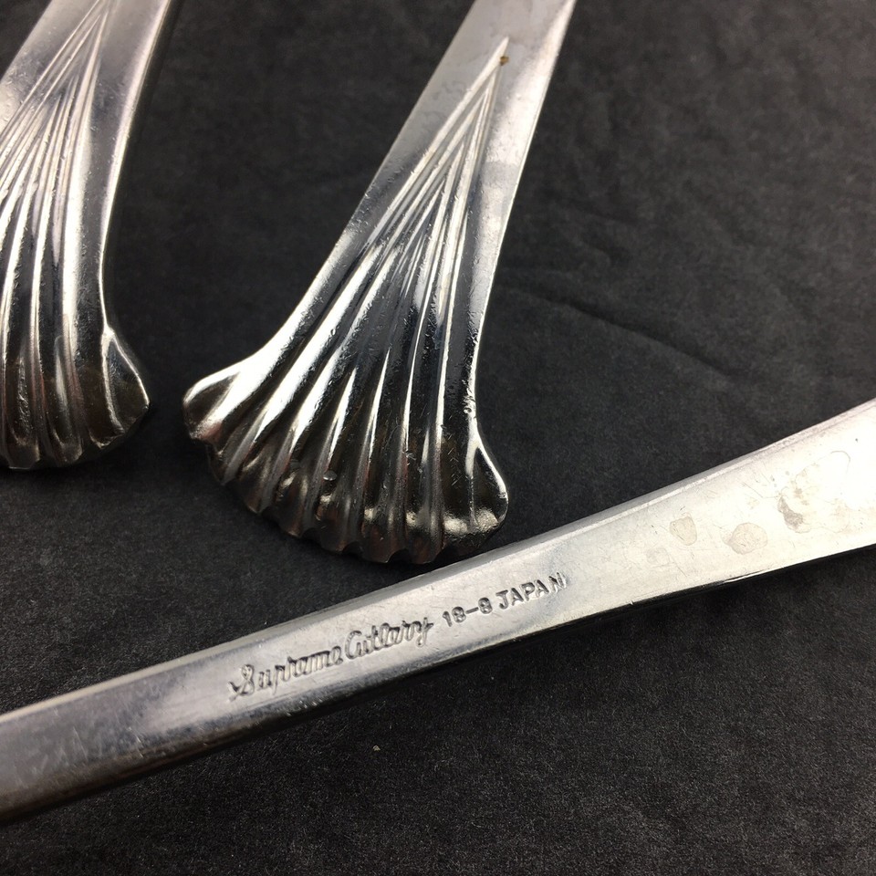 Lot of 6 Towle MARCHESA Stainless Supreme Cutlery Japan Gumbo Soup ...