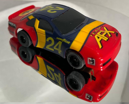*D014- Tomy / AFX Loose - #24 - Red, Blue & Yellow TEAM AFX NASCAR | eBay