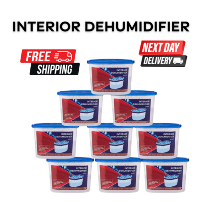12 Interior Dehumidifiers Damp Moisture Trap Absorber Crystals Home ...