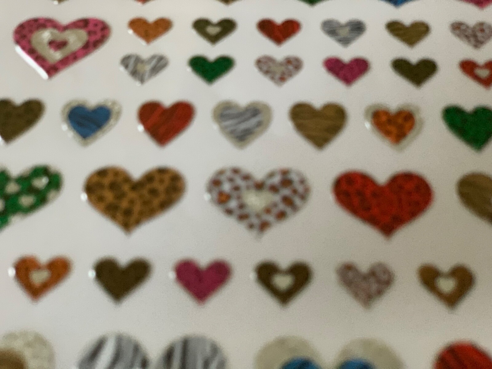 LA PETITES THE PAPER STUDIO STICKERS SILVER OUTLINED MULTICOLORED ...