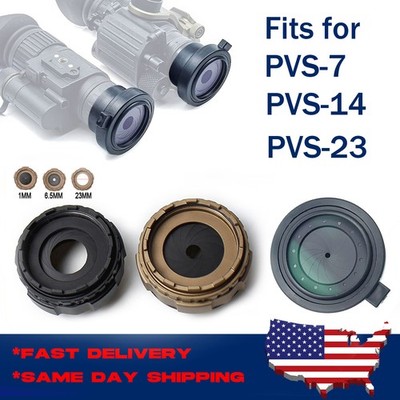 NVG Focusing Lens Cover W/ Adjustable Iris Aperture for PVS14 PVS-7 ...