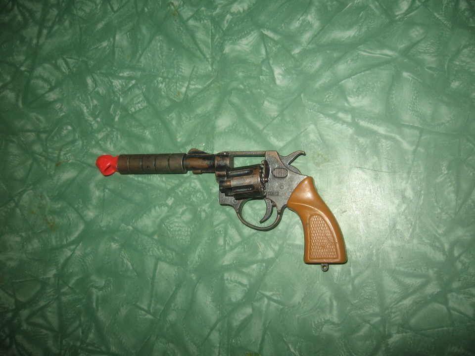 Vintage Victory Cap Gun~ Rare With Silencer. | eBay