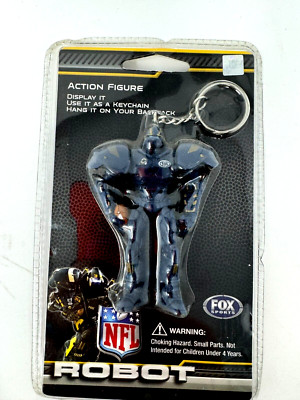 NFL Team Cleatus Los Angeles Rams Fox Sports 1.0 Robot Keychain NOS | eBay