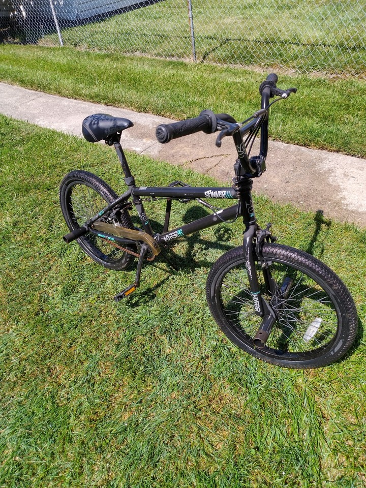 Hyper Bike Co. Spinner Pro Model BMX Flat Black 20" brakes seized | eBay