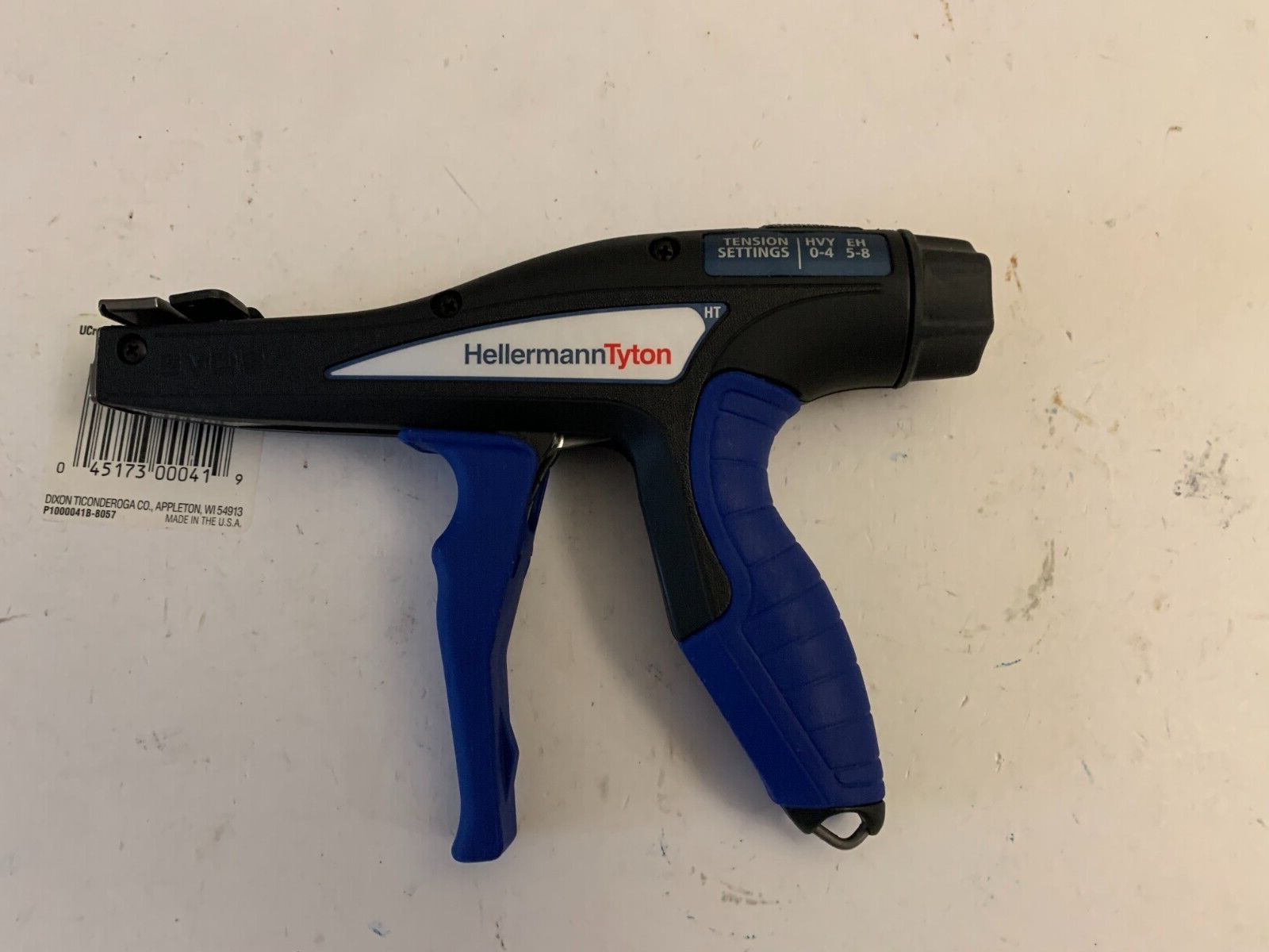 HellermannTyton Evo 9 HT Adj. Tension & Cut-Off Tool Ziptie Cable Tie Gun | eBay