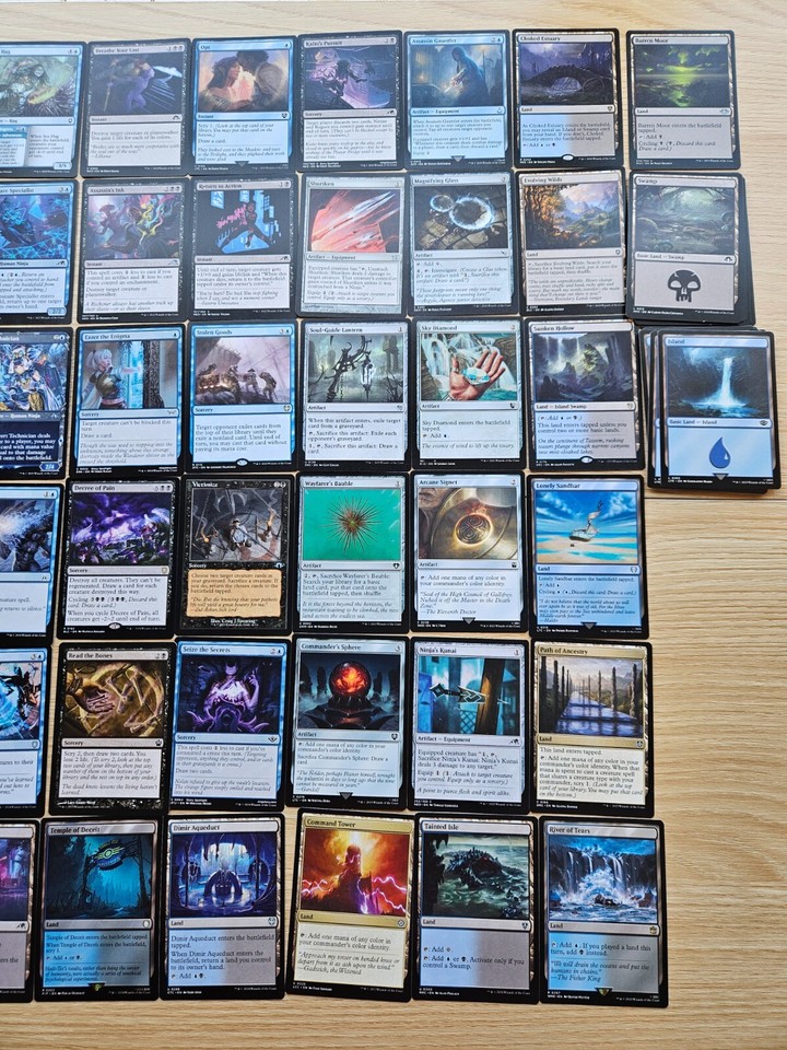 Custom Commander Deck ~ Ninjas ~ Satoru Umezawa ~ EDH MtG 100 Card Deck ...