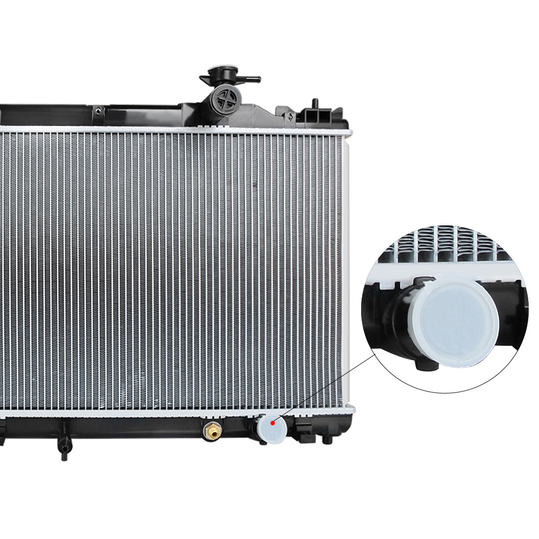 Radiator For 2002 2003 2004 2005 2006 Toyota Camry 2004-2008 Solara 2 ...