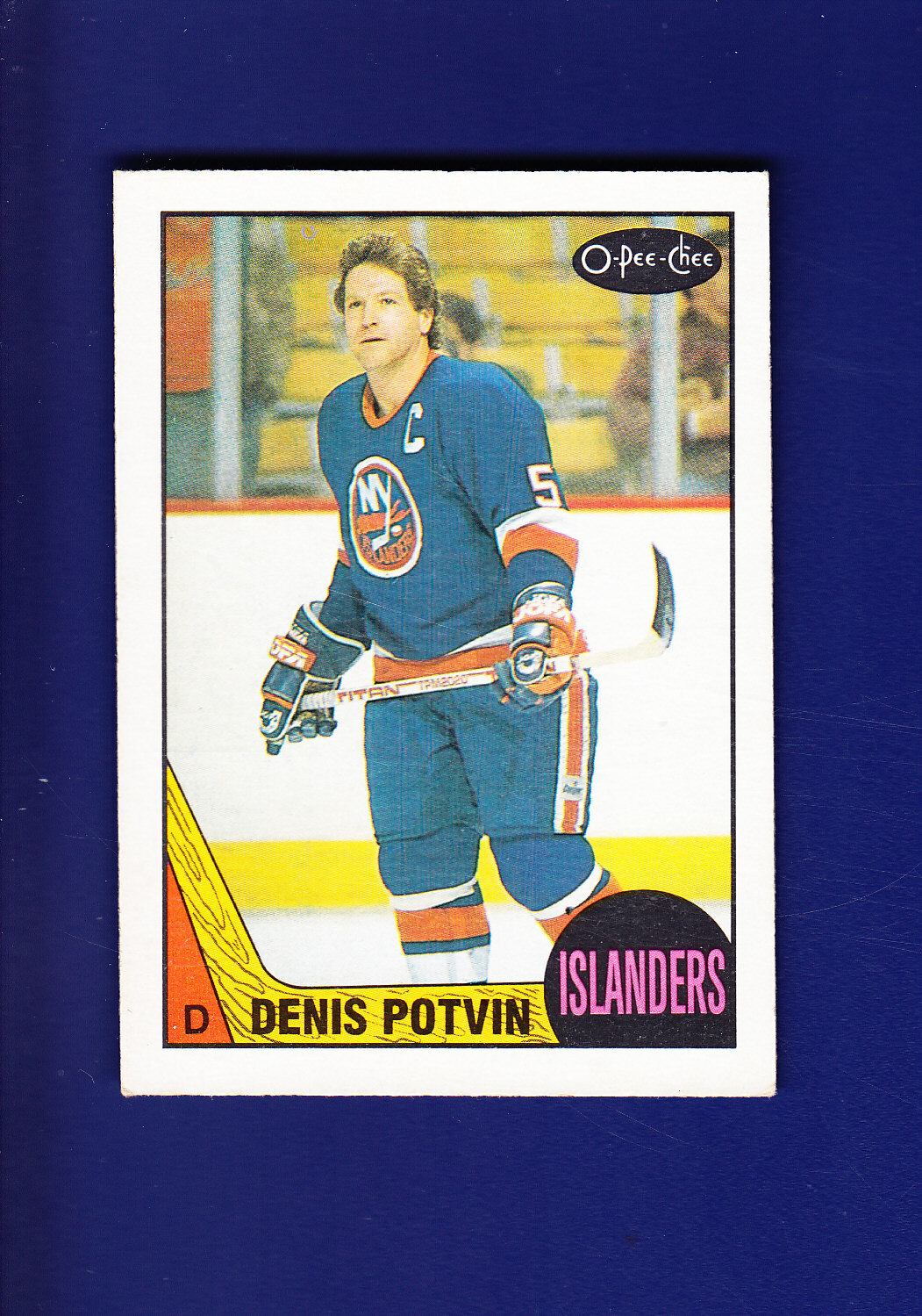 Denis Potvin HOF 1987-88 O-PEE-CHEE OPC NHL Hockey #1 (EX+) New York ...
