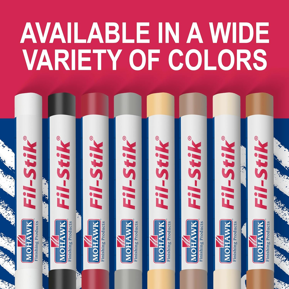 Fill Stick (Fil-Stik©) Putty Stick 12 Pk Assortment for Wood Furniture ...