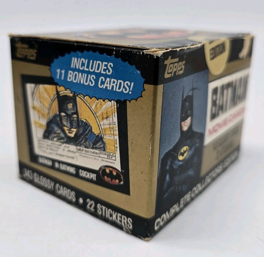 1989 Topps BATMAN Movie Cards (Series 1) Limited Edition Glossy Set New ...