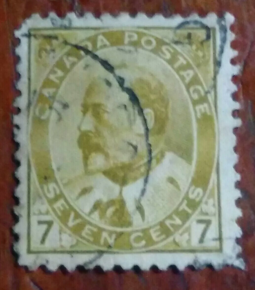 1903 Canada 7 cent stamp - cancelled | eBay