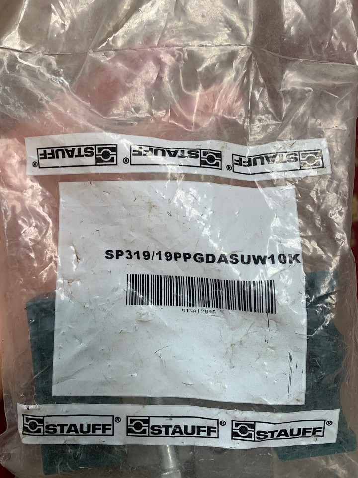 Stauff GR3 STNA12846 SP 319/19 PP GD AS U W10 K Twin Series Clamp ...