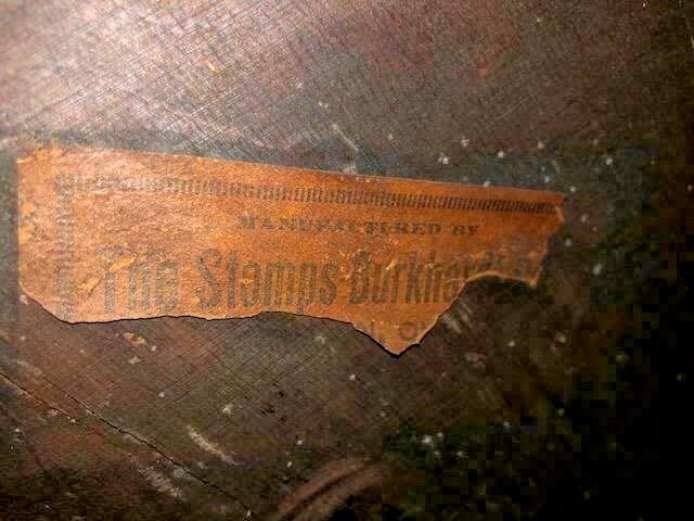 Stomps Burkhardt Victorian North Wind Saddle Chair 1800s Antique Carved ...