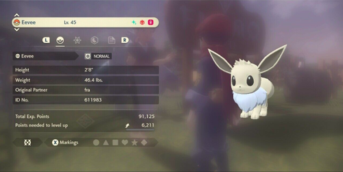 Pokemon Legends Arceus 6 IV Shiny Alpha EEVEE | eBay UK