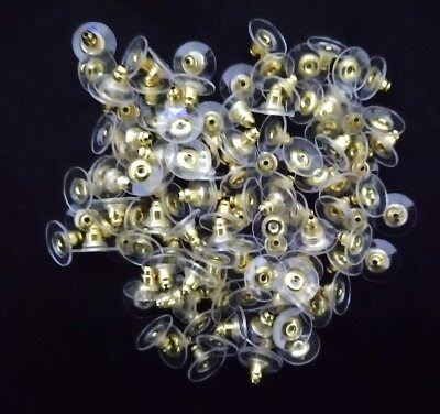 Earring Stopper Lock Pech Plastic Earring Stoppers Rubber Small Size ...