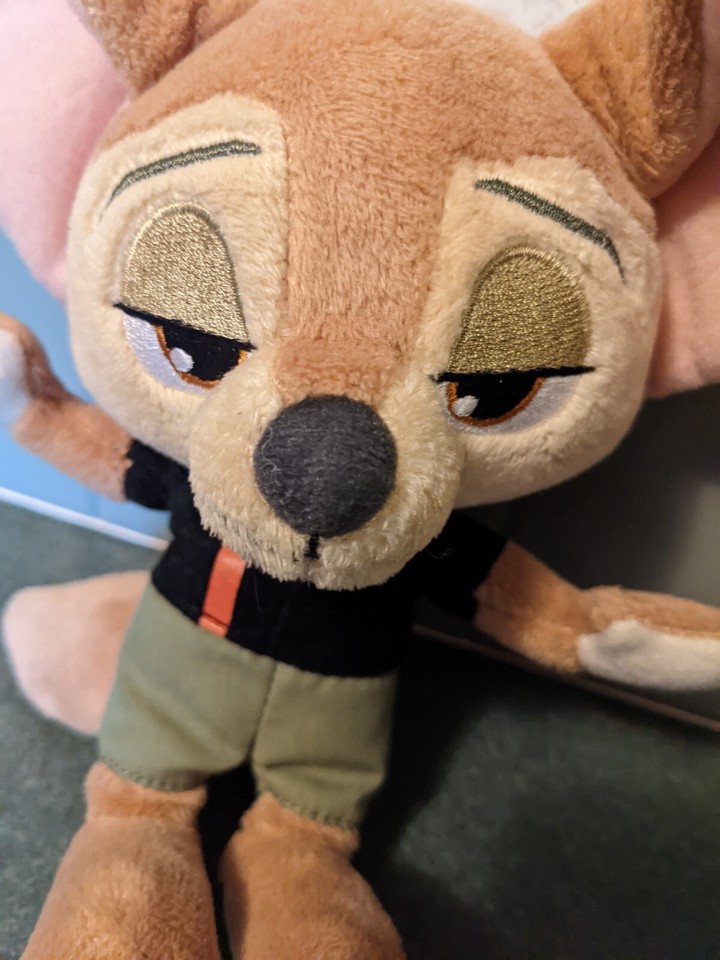 Disney ZooTopia Plush Fox Finnick Stuffed Animal Toy 8 in | eBay