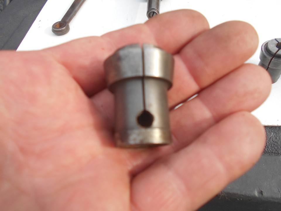 lathe tooling lot unknown mystery collets atlas craftsman southbend ...