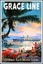 Grace Line Cruise Ship Travel Ocean Liner SANTA ROSA Retro Poster Art ...