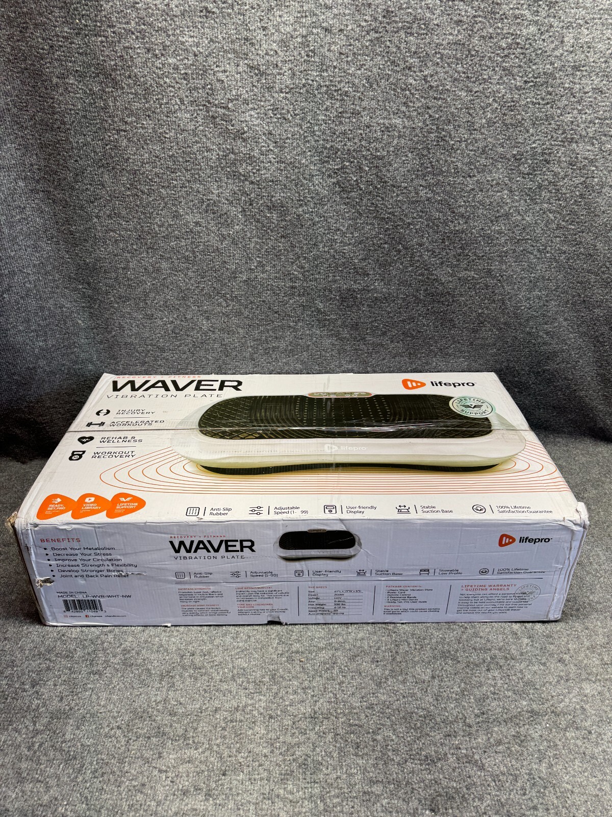 LifePro Waver Vibration Plate Exercise Machine - Whole Body Workout ...