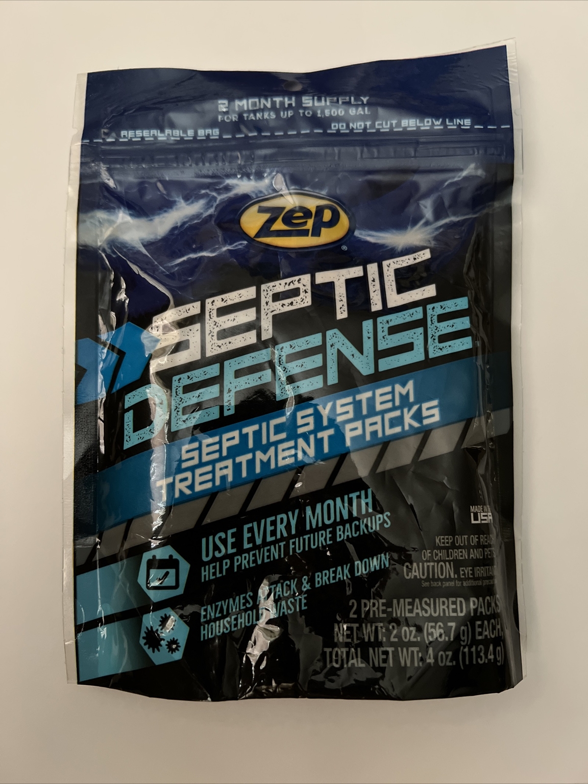 Zep Commercial ZSTP2 Septi-Pak Concentrated Septic Tank Cleaner for ...