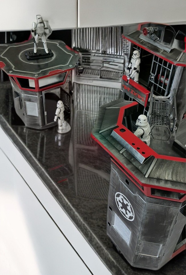 Andor Star Wars Hoth Imperial Headquarters Endor Base Sith Vintage ...