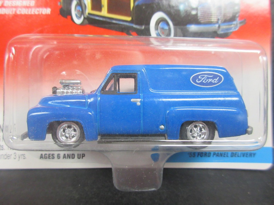 2002 Johnny Lightning Woodys & Panels '55 Ford Panel Delivery 1:64th ...