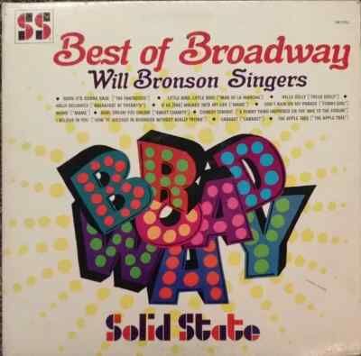 LP The Will Bronson Singers Best Of Broadway STILL SEALED / GATEFOLD ...
