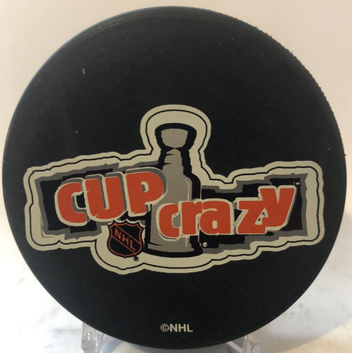 NHL Cup Crazy Hockey Puck / NHL logo | eBay