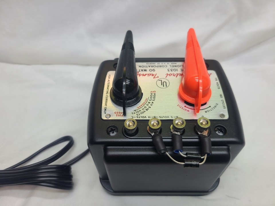 LIONEL 1033 TRANSFORMER - 90 WATT - RESTORED, UPGRADED & SERVICED - LOT ...