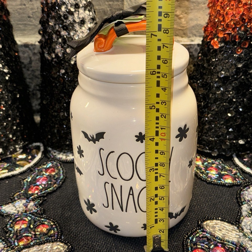 Rae Dunn Scooby Doo Scooby Snacks Canister Jar Mystery Machine, Double ...