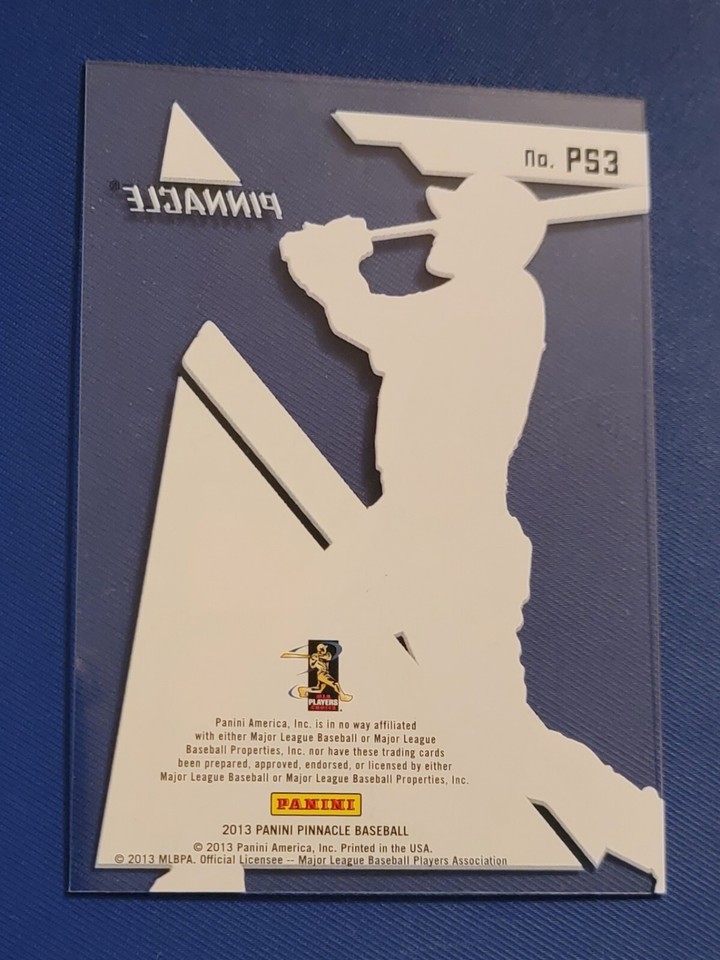 2013 Panini MIKE TROUT Pinnacle Of Success #PS3 - LA Angels, 3-time MVP ...