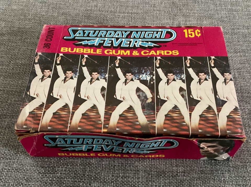 1977 Donruss SATURDAY NIGHT FEVER Movie Trading Cards - 33 Vintage Wax ...