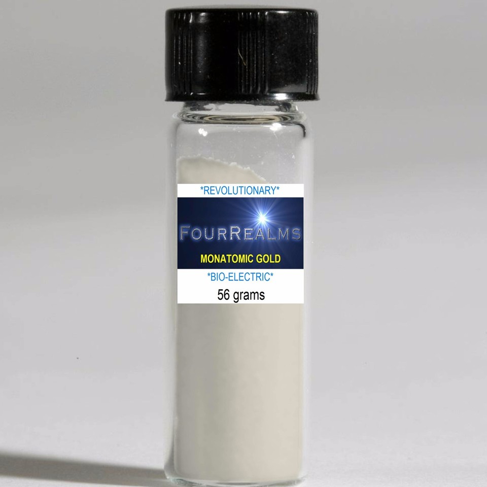 MONATOMIC WHITE POWDER GOLD LIQUID ORMUS FourRealms MONATOMIC GOLD ...