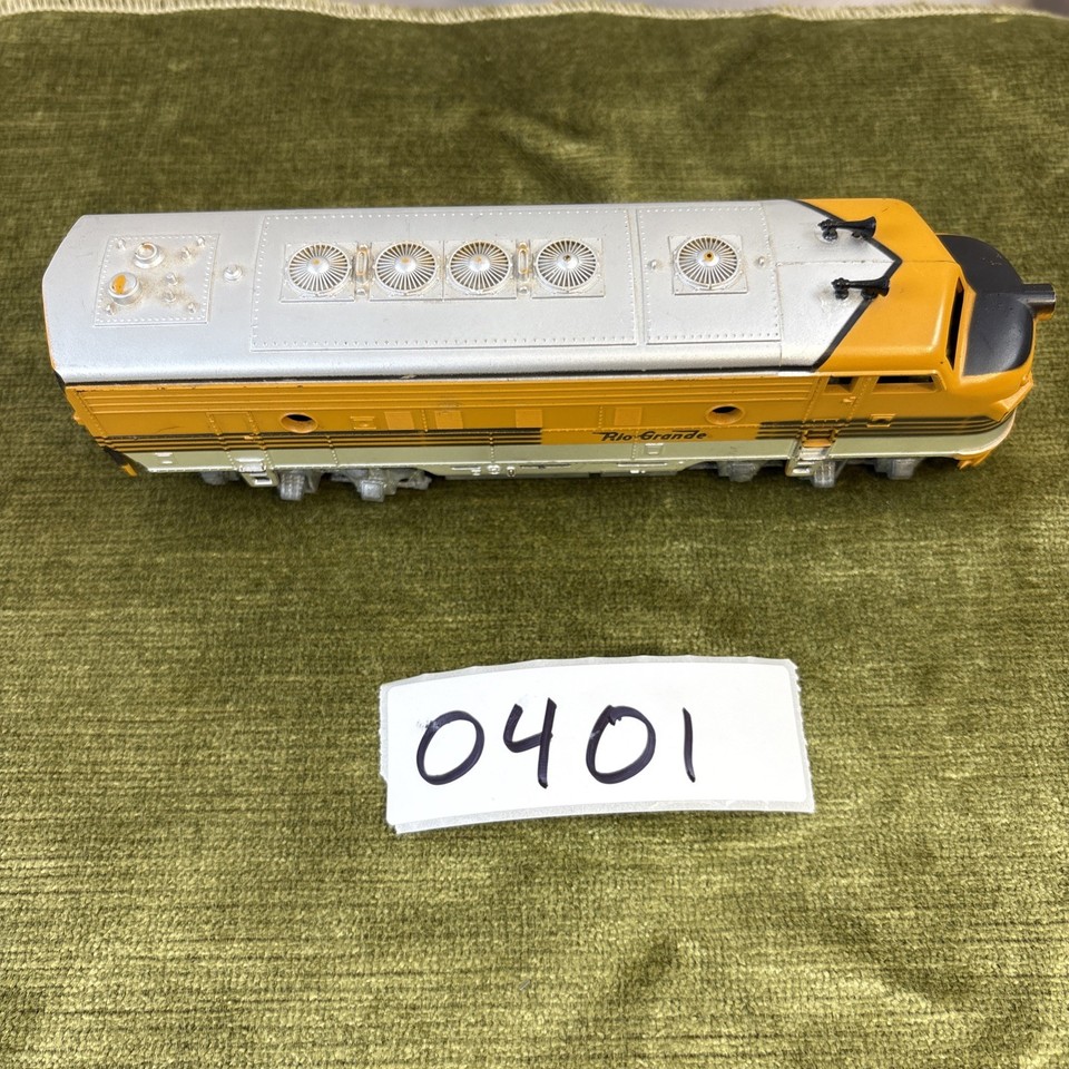 Vintage Athearn Rio-grande HO Train Engine 42005 Metal 1950s / POST-WAR ...