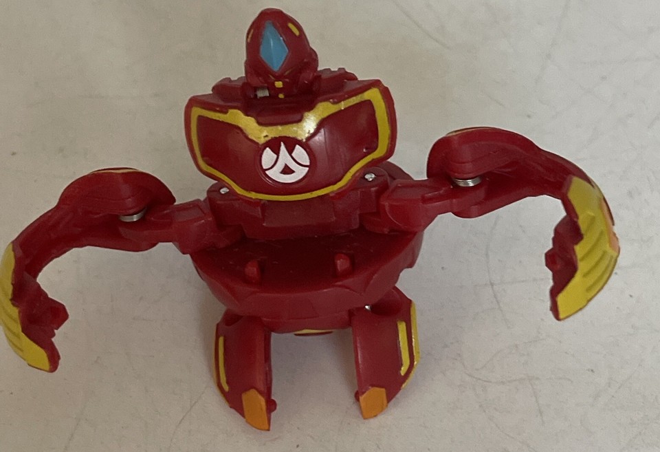 Bakugan Gundalian Invaders Red Pyrus Bakuchance Merlix | eBay