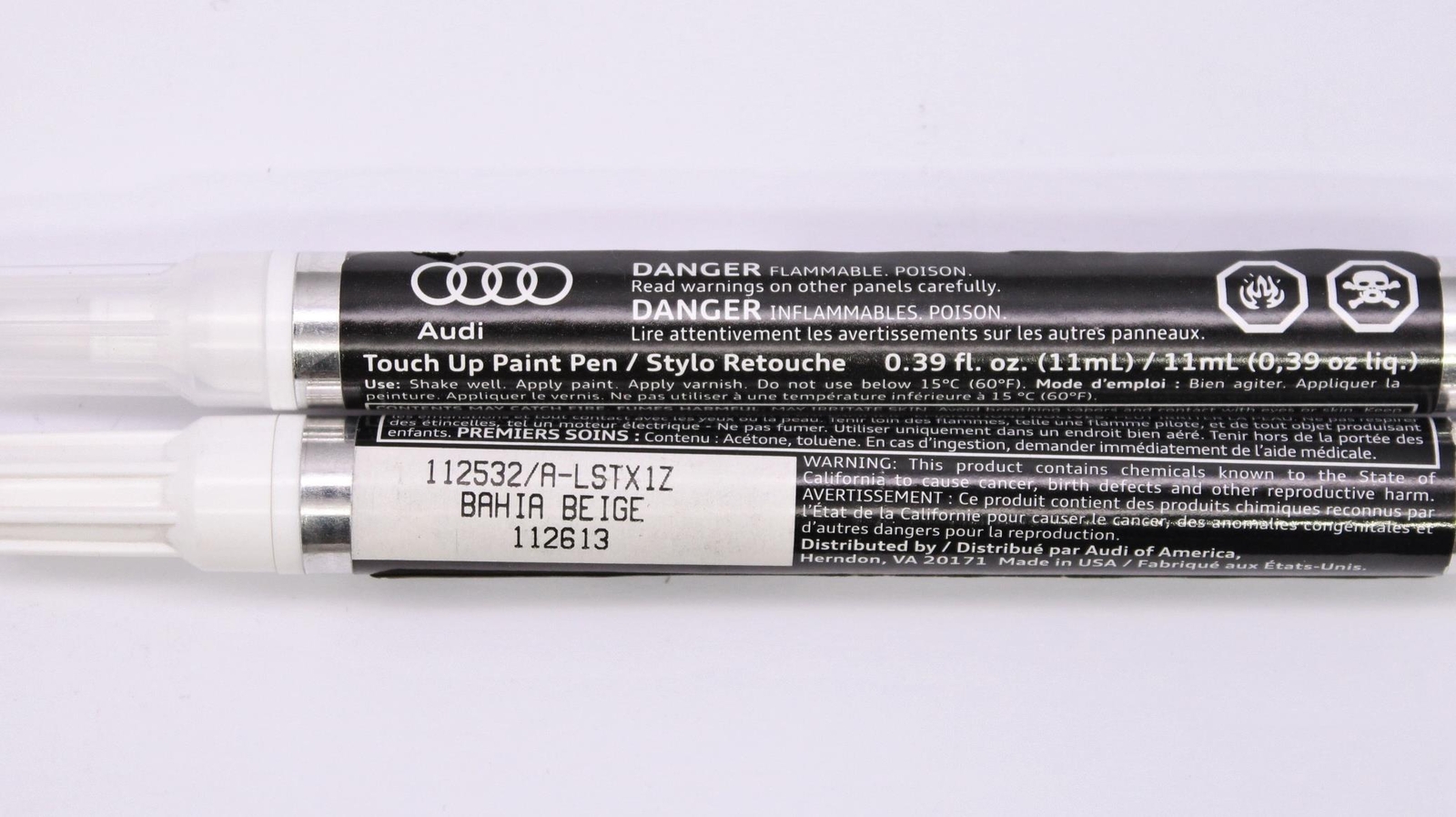 Audi Touch Up Paint Pen Set (Bahia Beige) Part Number - LST-X1Z | eBay