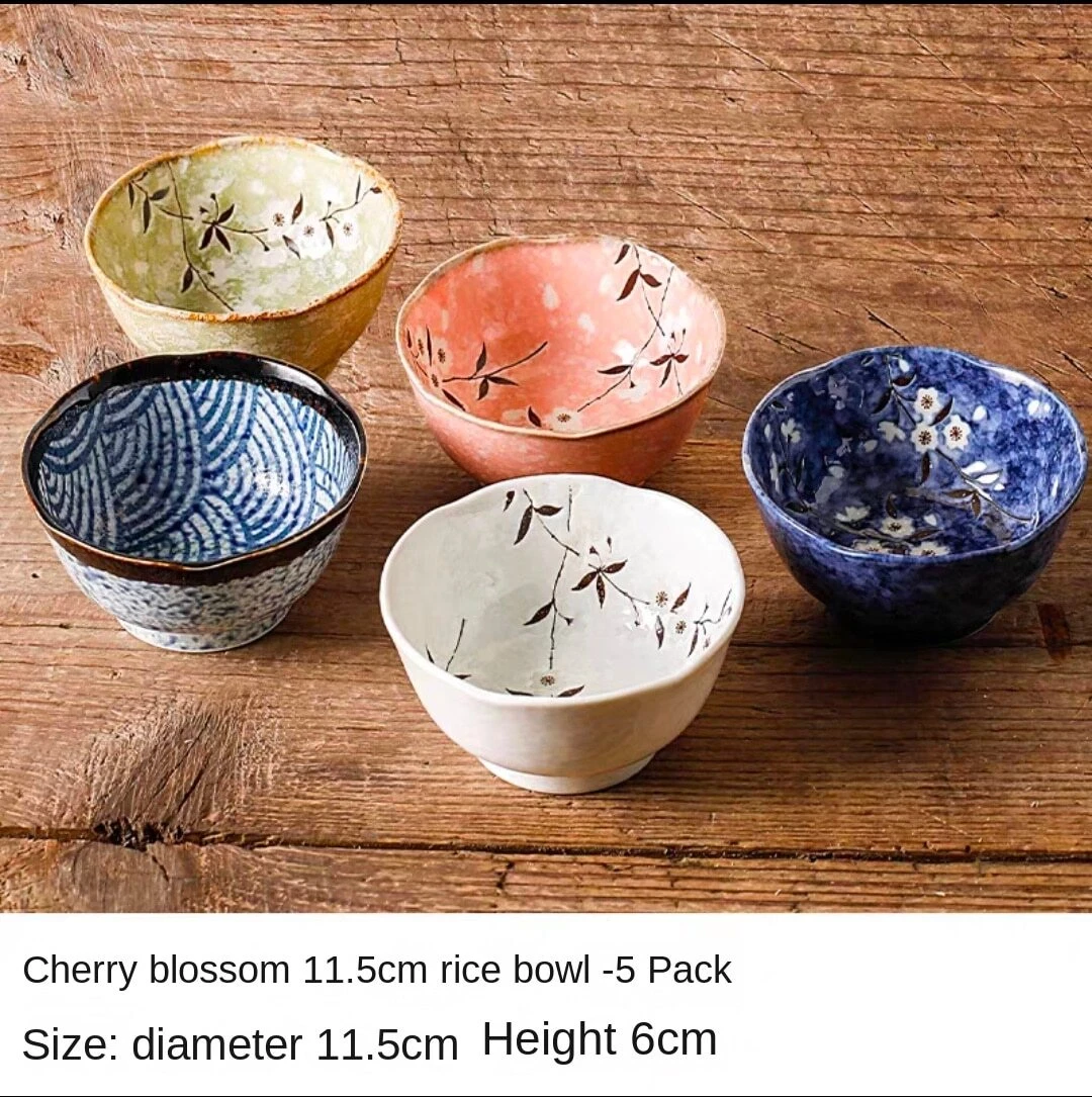 Japanese Rice Bowl Set