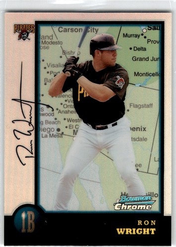 1998 Bowman Chrome International Refractor #395 Ron Wright | eBay