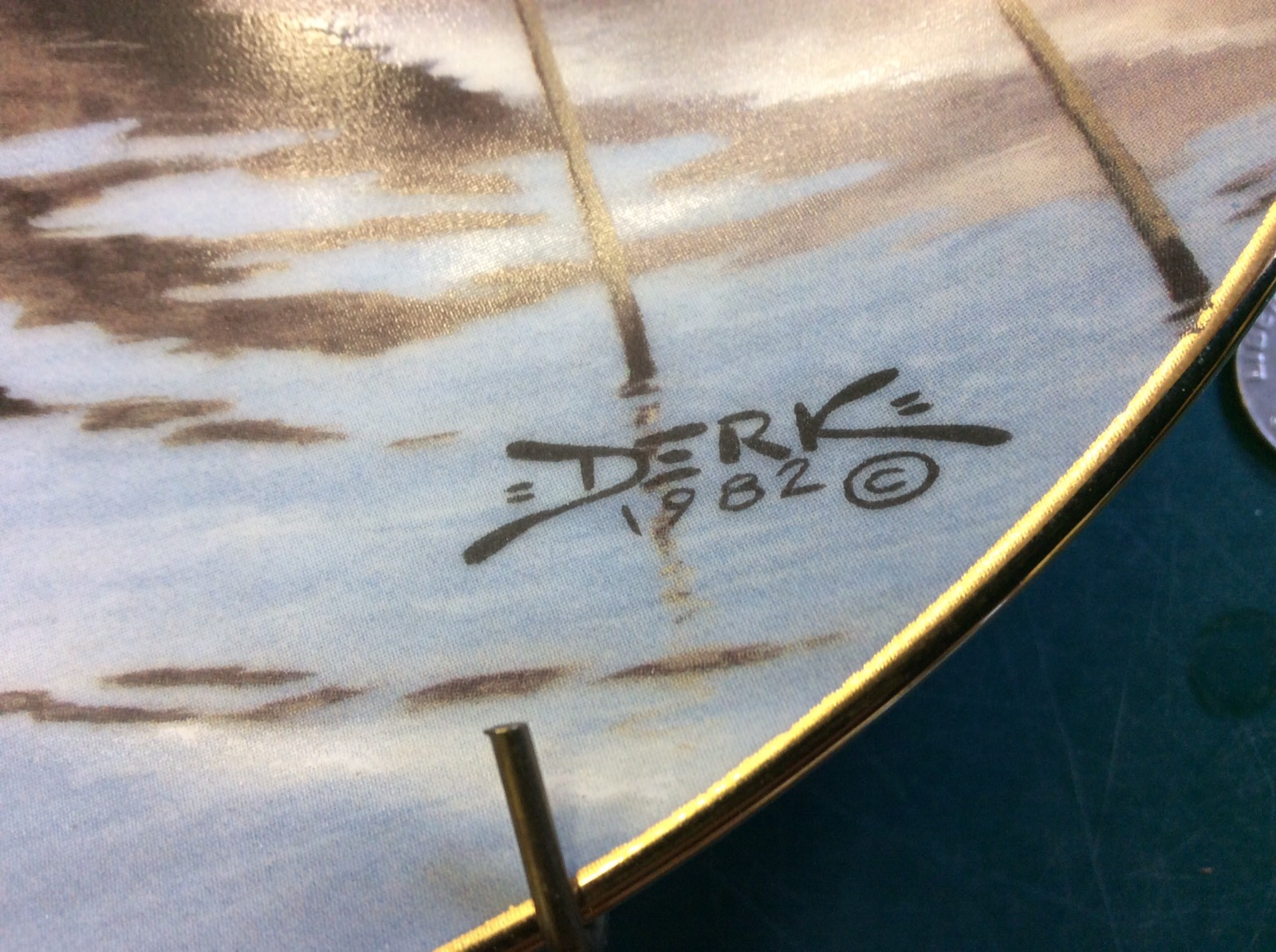 AWESOME CANADIAN GEESE 1982 DERK HANSON “Birds Of Distinction “ Plate ...