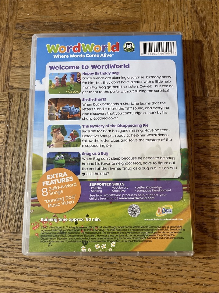 Word World Welcome To Wordworld DVD 843501007006| eBay